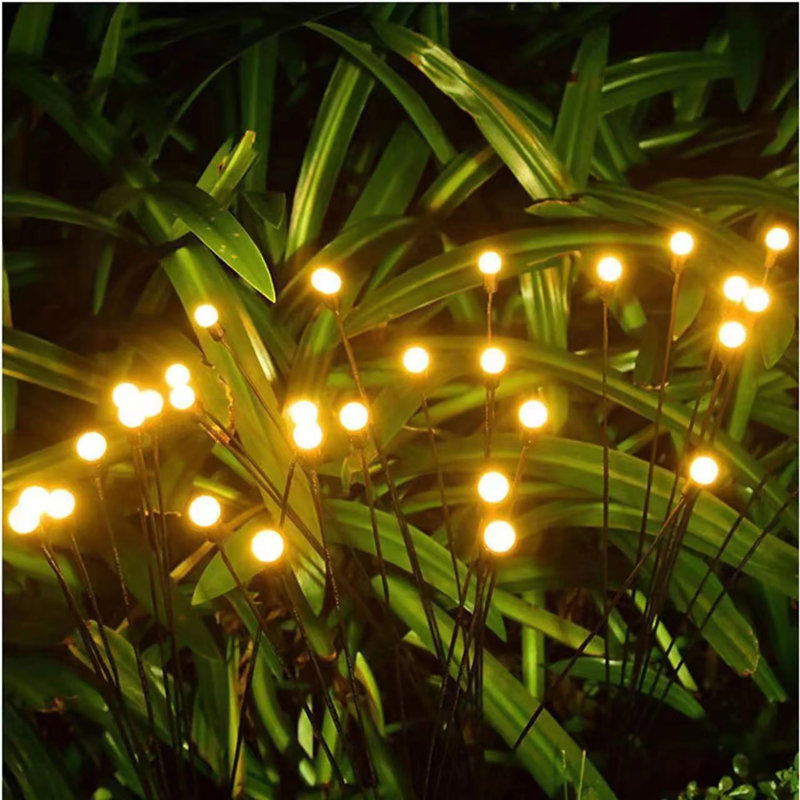 HEDAQI 10 Head Solar Powered Garden Swaying Lights, Pathway Light & Reviews - Wayfair Canada